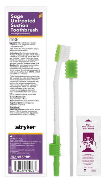 Sage Untreated Suction Toothbrush | Kalon Meraki